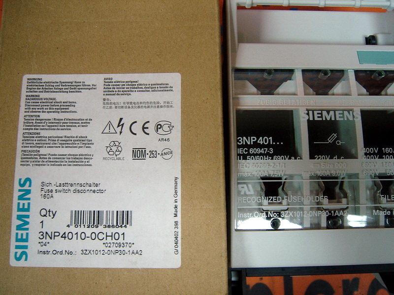 SIEMENS 3NP4 010-0CH01 3NP4010-0CH01 *NIB* - PLC DCS SERVO Control ...